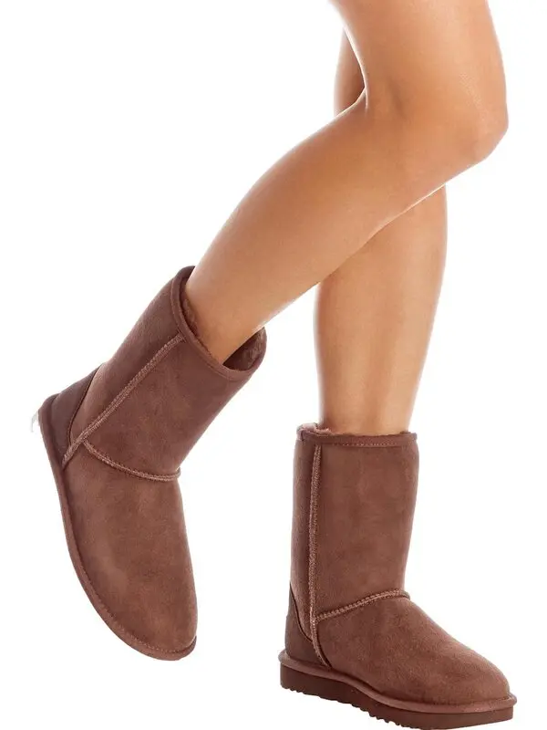 UGG Classic Ii Short Shearling Boots - Burnt Cedar