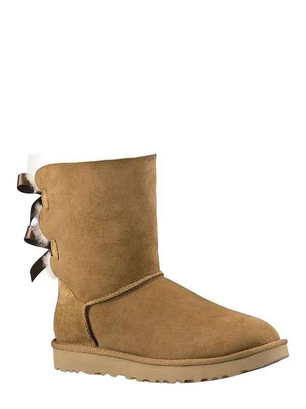 UGG Bailey Bow Boots - Chestnut
