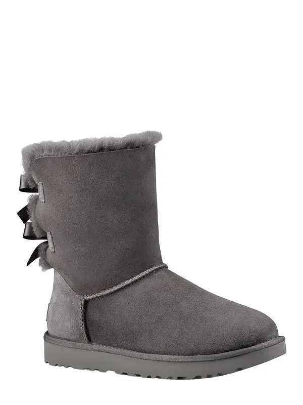 UGG Bailey Bow Boots - Gray