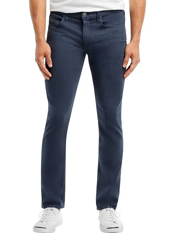Paige Lennox Slim Fit Jeans - Pewter Stone