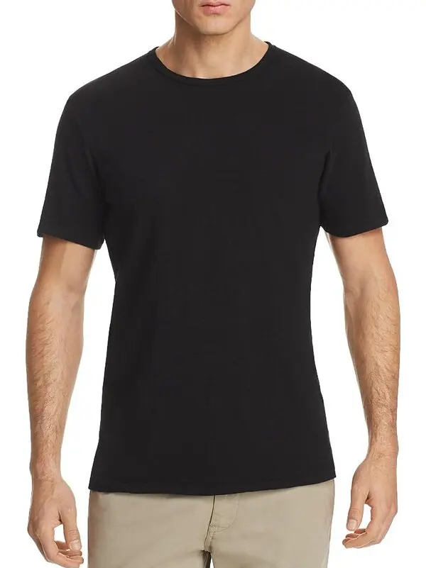 Rag & Bone Flame Crewneck Tee - Jet Black