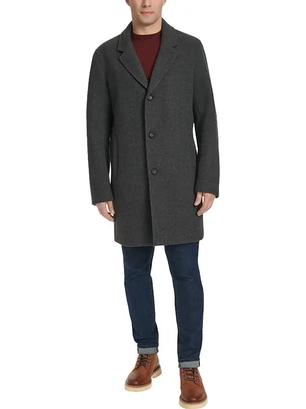 Cole Haan Single-breasted Top Coat - Charcoal