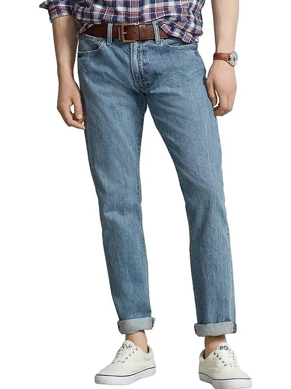 Polo Ralph Lauren Varick Slim Straight Jeans - Blue Medium