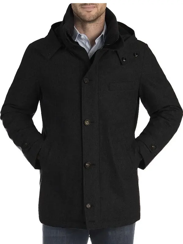 NORWEGIAN WOOL City Active Down Parka - Black