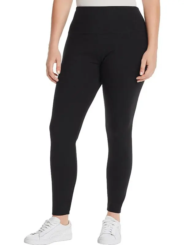 Lyssé Cotton Stretch Leggings - Black