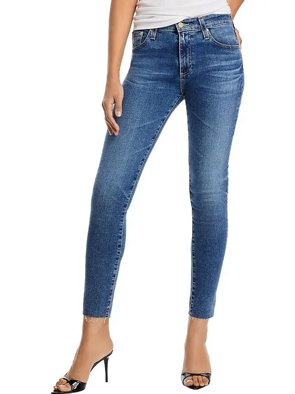 Ag Farrah High-rise Ankle Skinny Jeans - Years Fluid