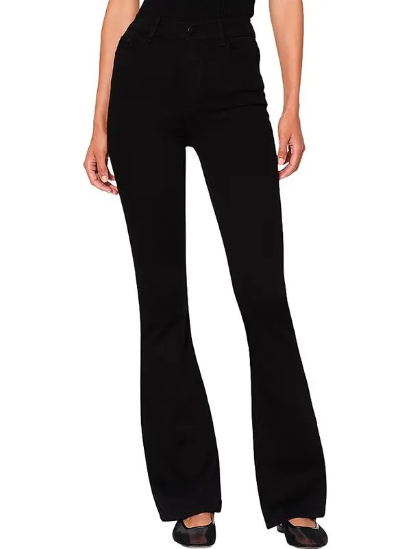 DL1961 Bridget Bootcut High Rise Instasculpt Jeans - Hail