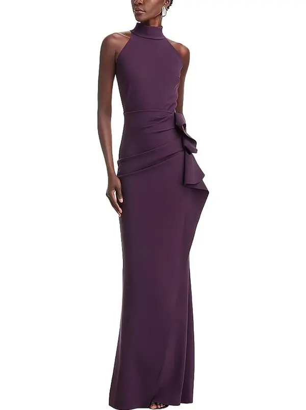 Chiara Boni La Petite Robe Gudrum Sleeveless Mermaid Gown - Pomace