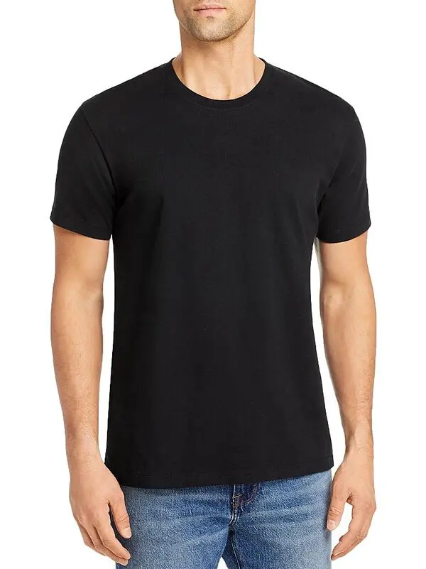 FRAME Solid Crewneck Tee - Noir