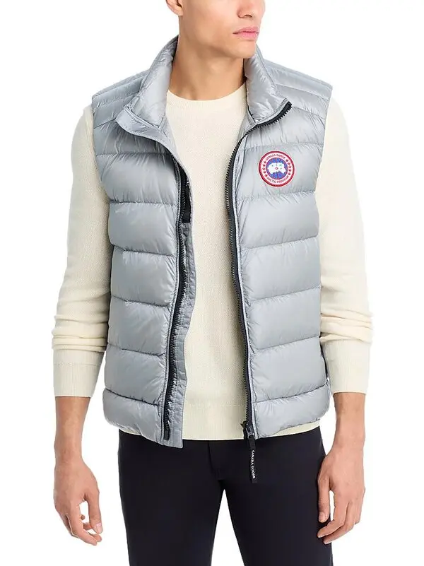 Canada Goose Crofton Down Puffer Vest - Boulder Grey