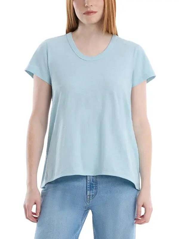 Wilt Shrunken Boyfriend Tee - Corydalis Blue