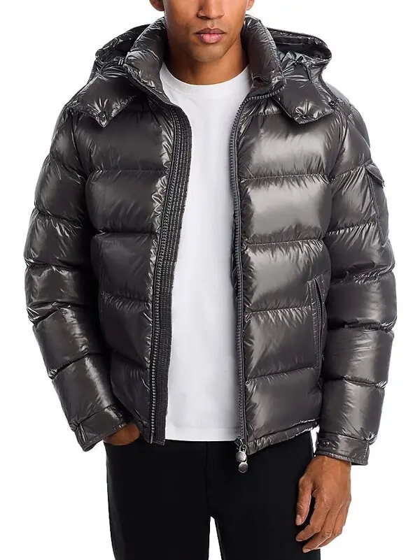 Moncler Maya Down Puffer Jacket - Charcoal