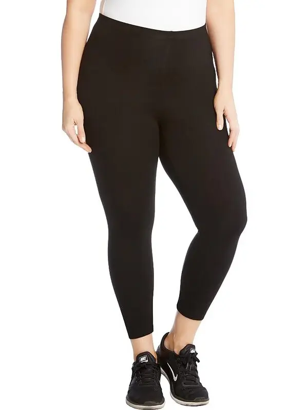 Karen Kane Plus Basic Leggings - Black