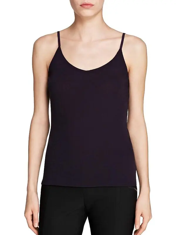 Lafayette 148 New York V-neck Camisole - Black