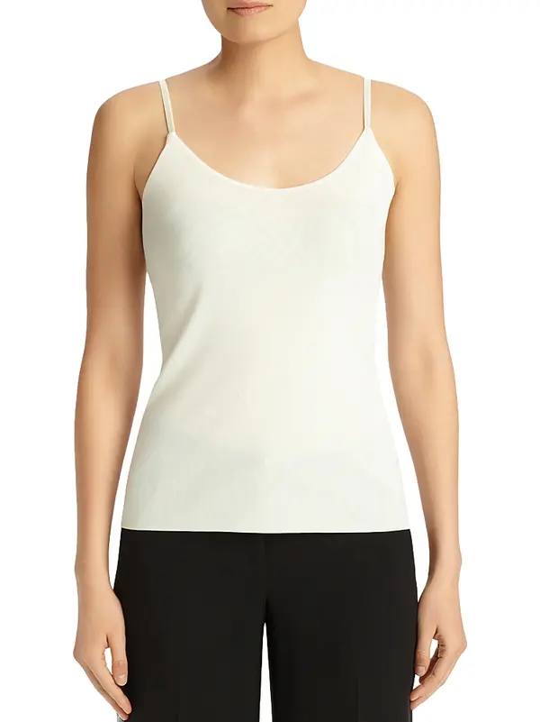 Lafayette 148 New York V-neck Camisole - Cloud