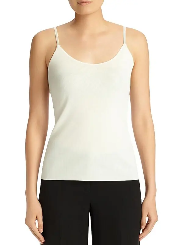 Lafayette 148 New York V-neck Camisole - Cloud