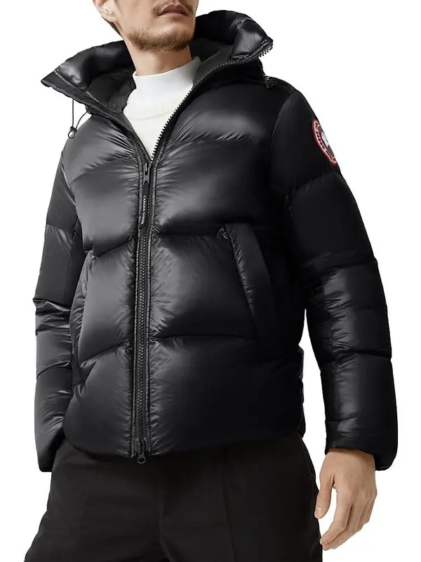 Canada Goose Crofton Packable Puffer Down Jacket - Black