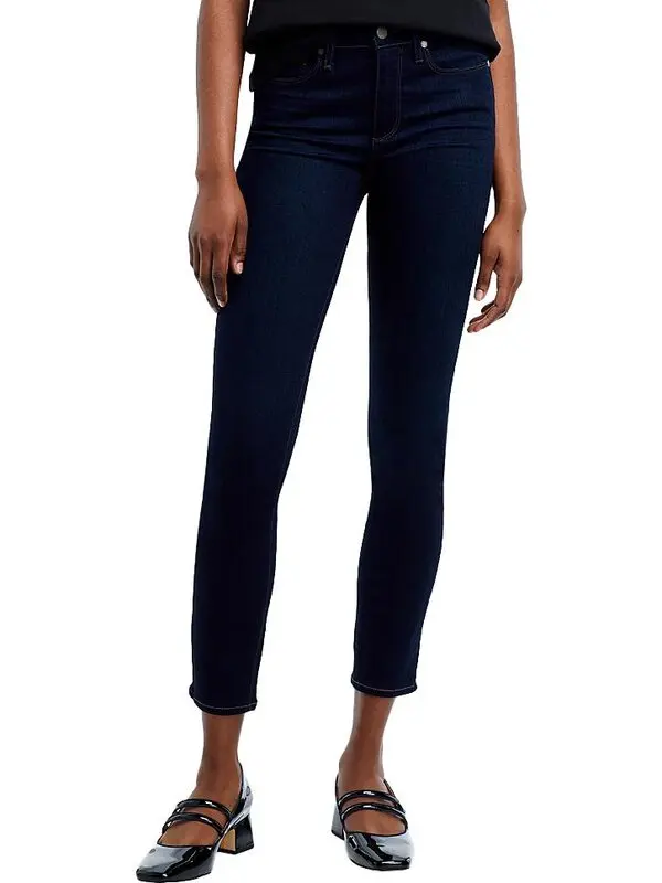 Paige Hoxton High-rise Ankle Skinny Jeans - Mona