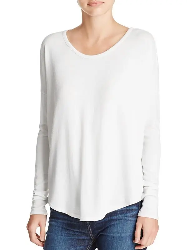 Rag & Bone Hudson Long-sleeve Tee - White