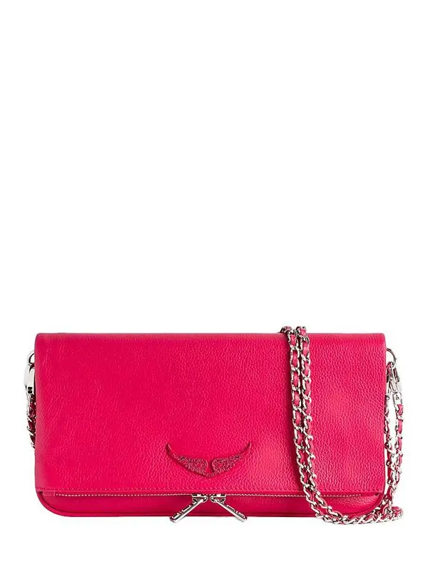 Zadig&Voltaire Rock Leather Shoulder Bag - Podium