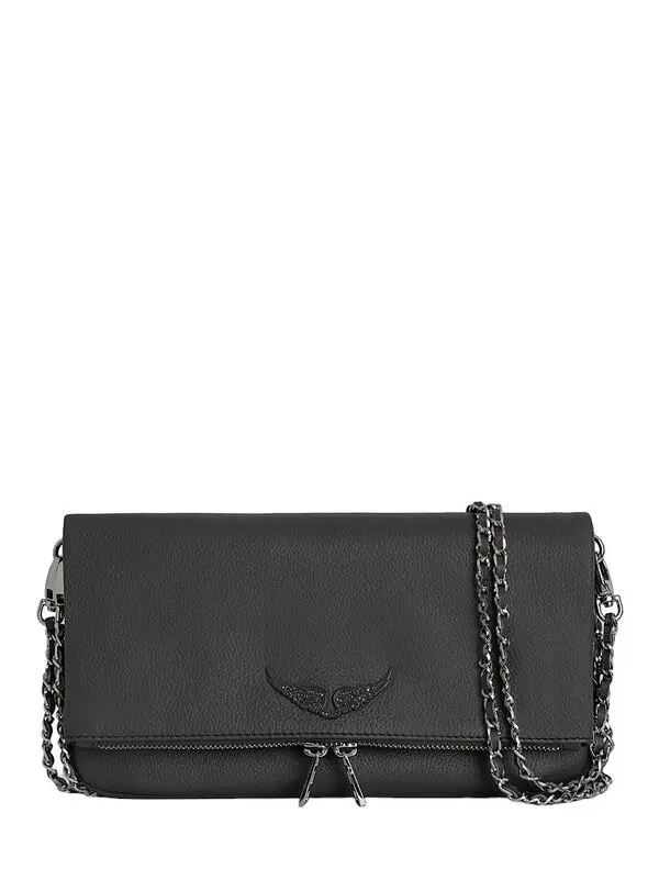 Zadig&Voltaire Rock Leather Shoulder Bag - Road