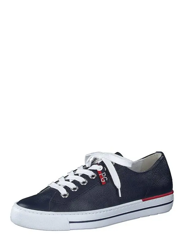 Paul Green Carly Lace-up Sneakers - Space Leather