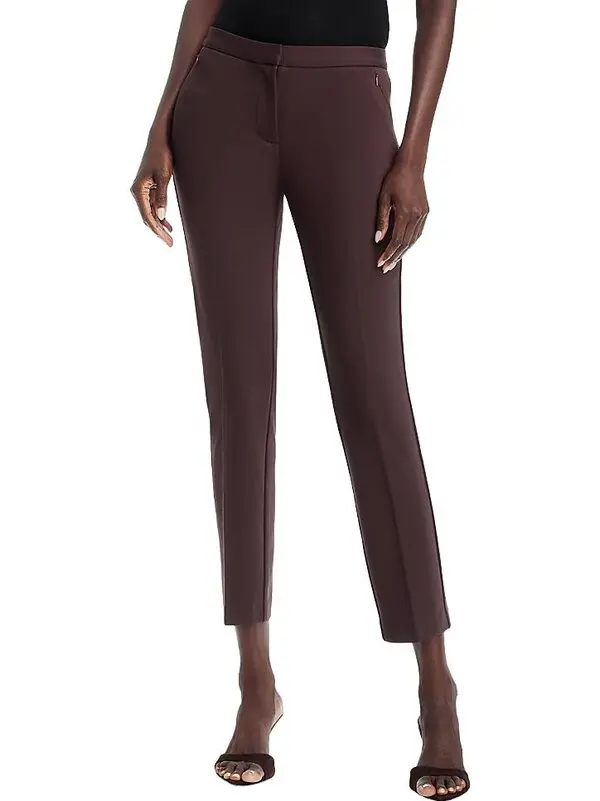 Kobi Halperin Alexandra Slim Ankle Pants - Chocolate