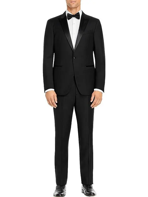 John Varvatos Bleecker Slim Fit Tuxedo - Black