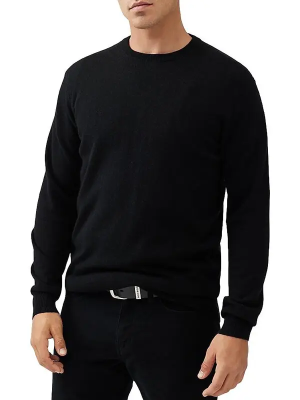 Rodd & Gunn Queenstown Crewneck Sweater - Onyx