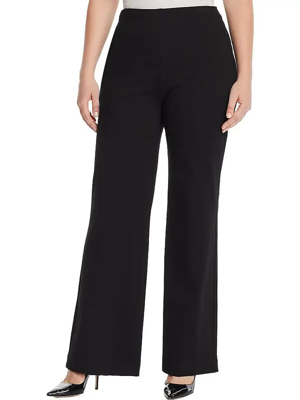 Lyssé Pull-on Denim Trouser - Black