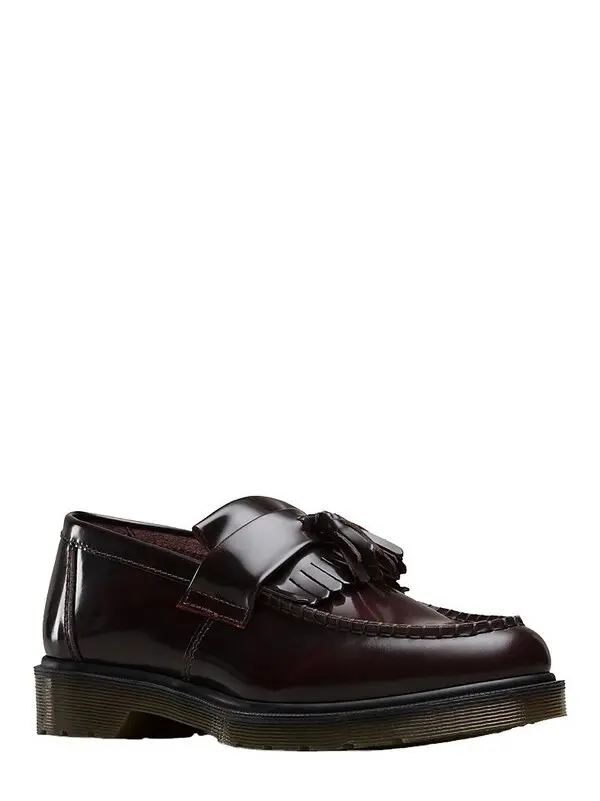 Dr. Martens Adrian Moc Toe Loafers - Burgundy