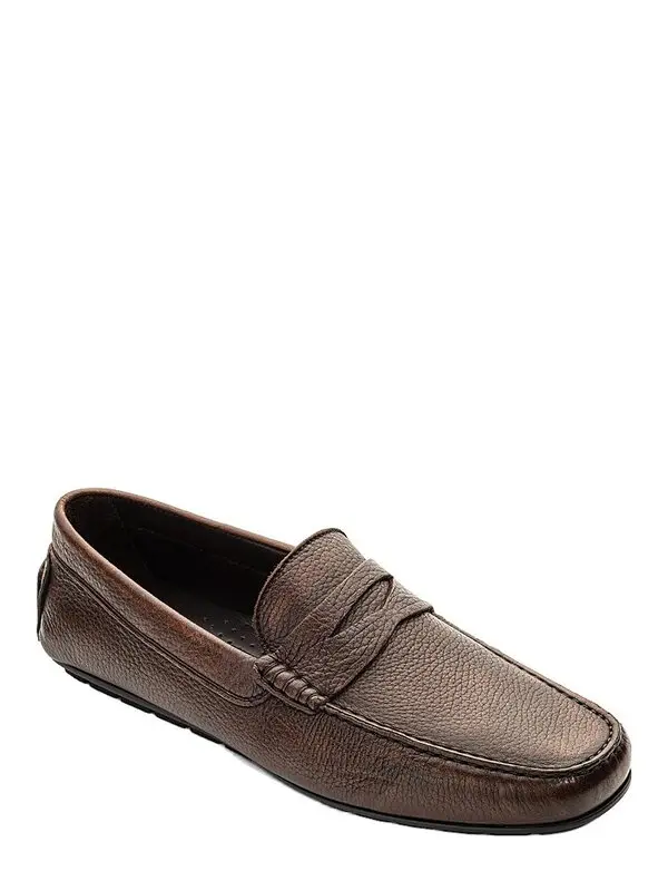To Boot New York Vieques Penny Loafers - Cognac