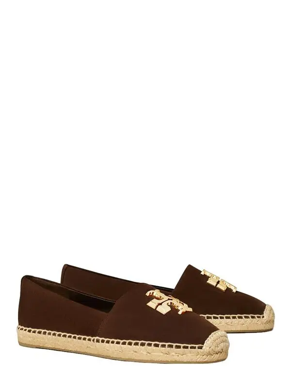 Tory Burch Eleanor Espadrille - Dark Cocoa/gold