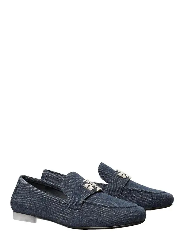 Tory Burch Eleanor Loafer - Midnight Denim/silver