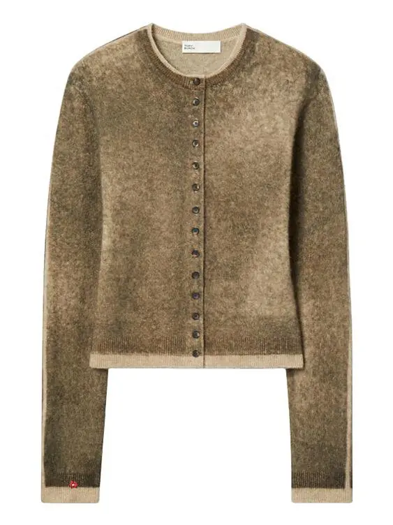 Tory Burch Wool Cardigan - Sand