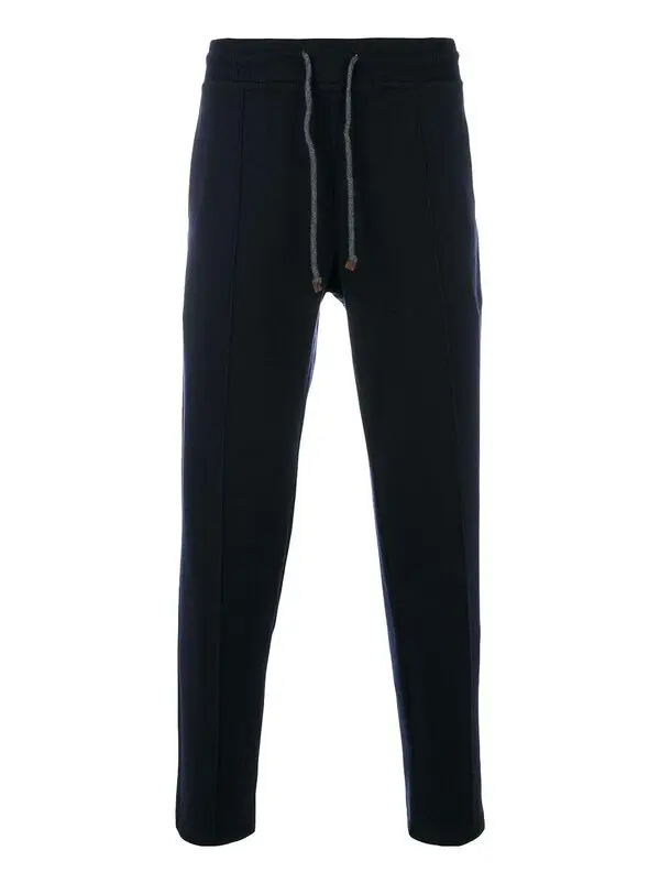 Brunello Cucinelli Drawstring-waist Track Pants - Blue