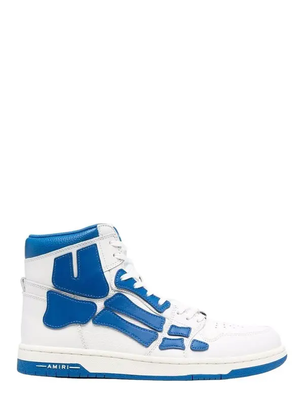 Amiri Colourblock High-top Sneakers - White
