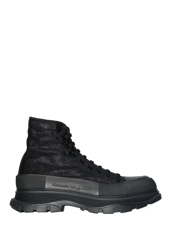 Alexander McQueen Tread Slick Boots - Black