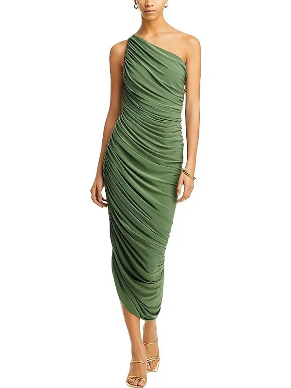 Norma Kamali Diana Gown - Celadon
