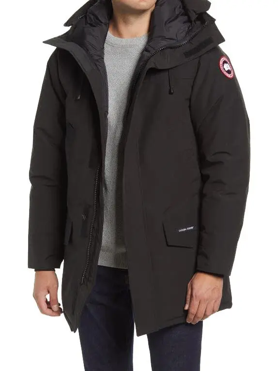 Canada Goose Langford Slim Fit Hooded Down Parka - Black