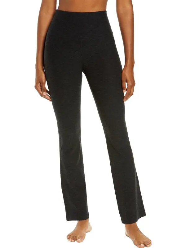 Beyond Yoga Practice High-waist Pants - Darkest Night