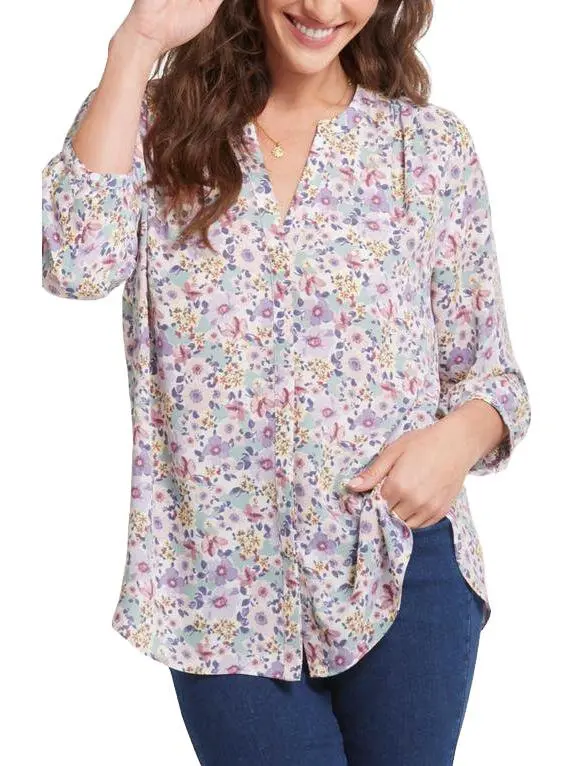 NYDJ Pintuck Blouse - Michaela