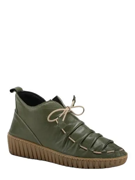 SPRING STEP SHOES Nespea Desert Bootie - Olive Green