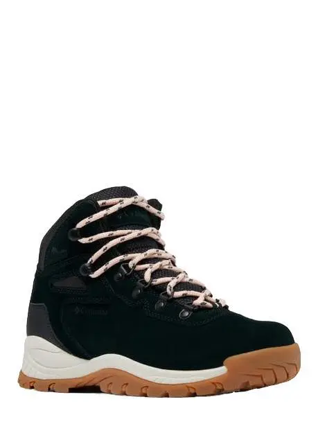Columbia Newton Ridge™ Amped Waterproof Hiking Boot - Black/blush Rose