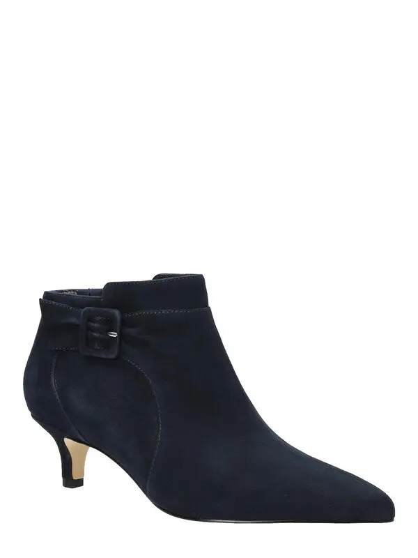 BELLA VITA Bindi Bootie - Navy Suede