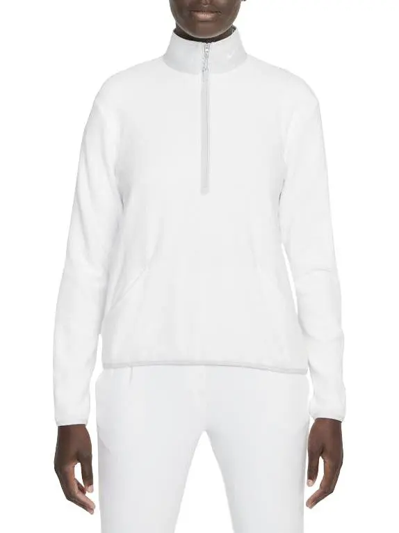 Nike Therma-fit Victory Half-zip Golf Top - White/photon Dust/white