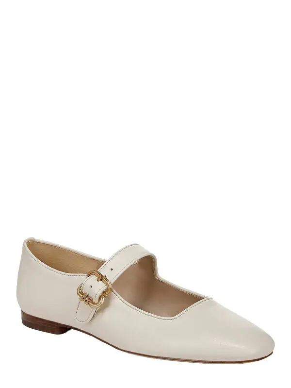 Sam Edelman Michaela Mary Jane Flat - Ivory