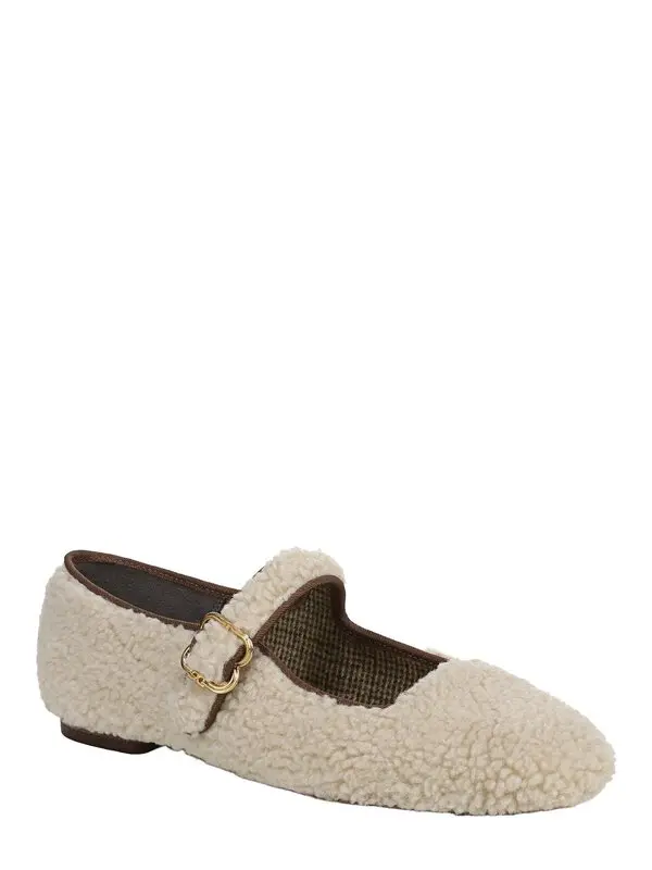 Sam Edelman Michaela Mary Jane Flat - Natural