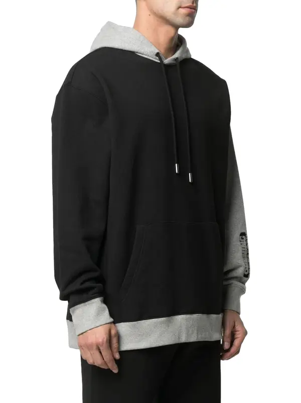 Opening Ceremony Contrast-panel Hoodie - Black