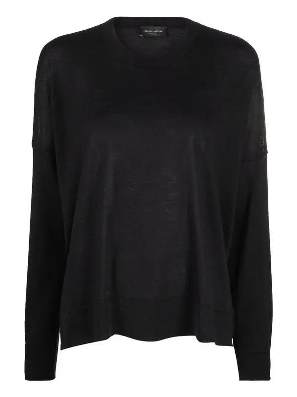 ROBERTO COLLINA Jumper - Black
